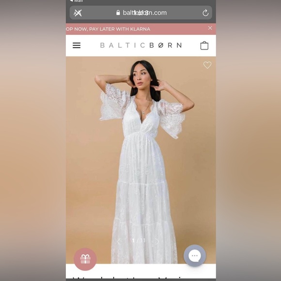 Baltic Born | Dresses | Baltic Born White Lace Dress | Poshmark